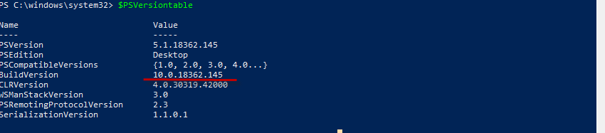How to get your Windows Release Version and Build number? - RobViT